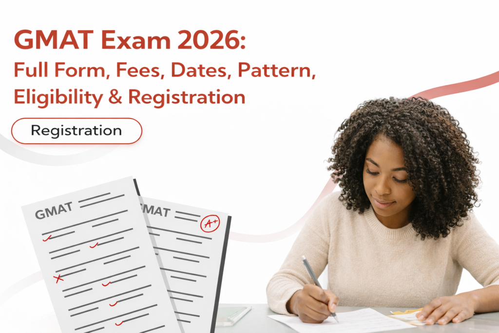 GMAT Exam 2026 : Full Form, Fees, Dates, Pattern & Registration